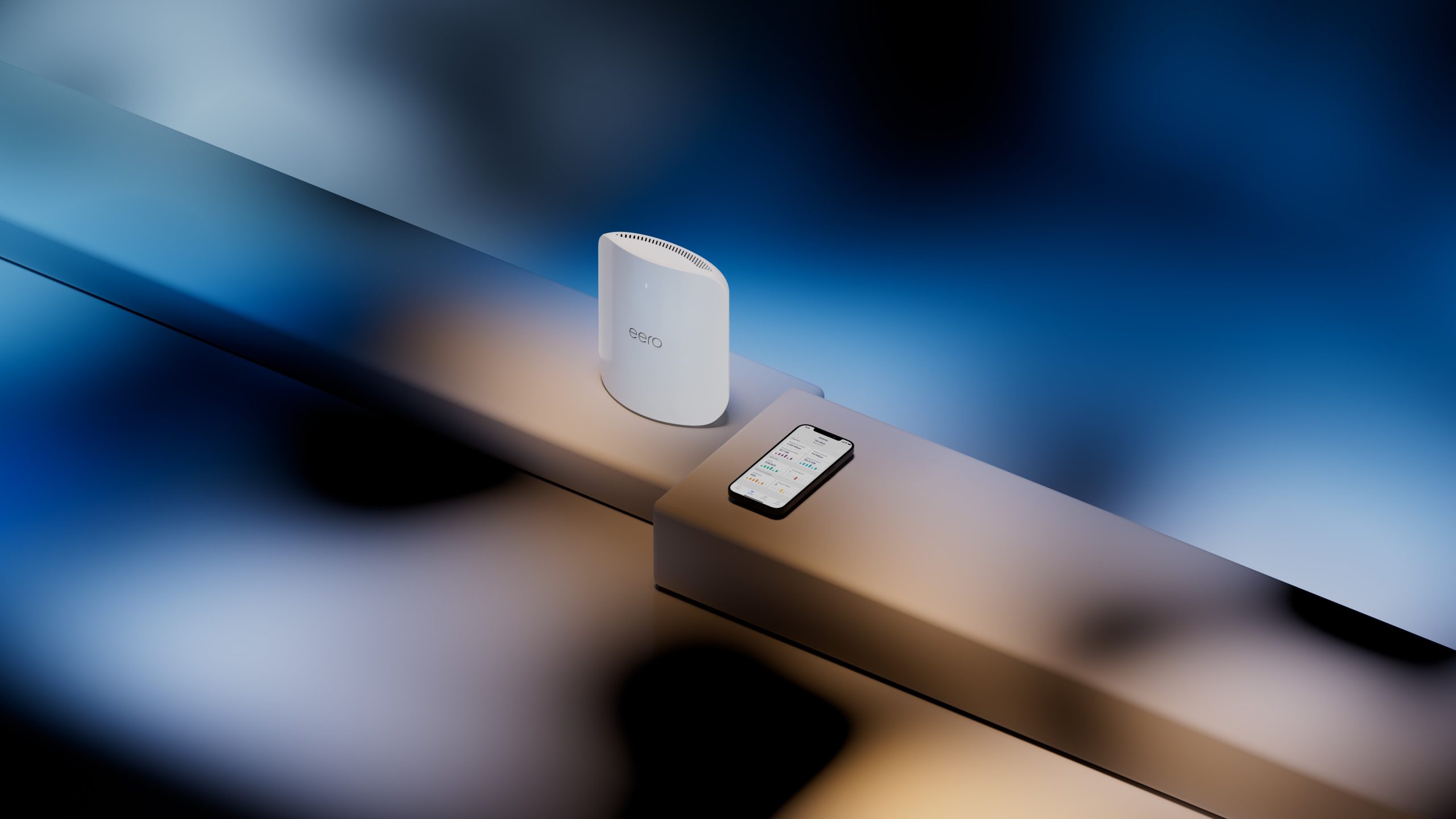 eero | Cherry & White